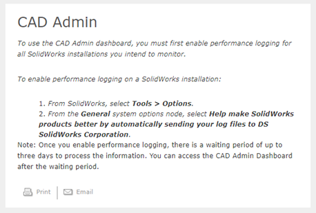 Bekijk al je SOLIDWORKS systemen met CAD Admin Dashboard | Visiativ Benelux