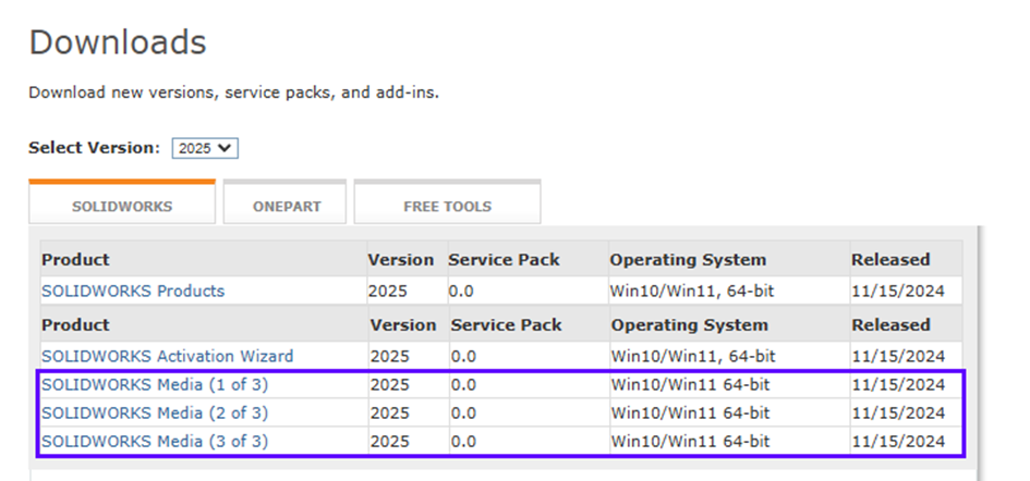 Download SOLIDWORKS 2025 | Visiativ Benelux